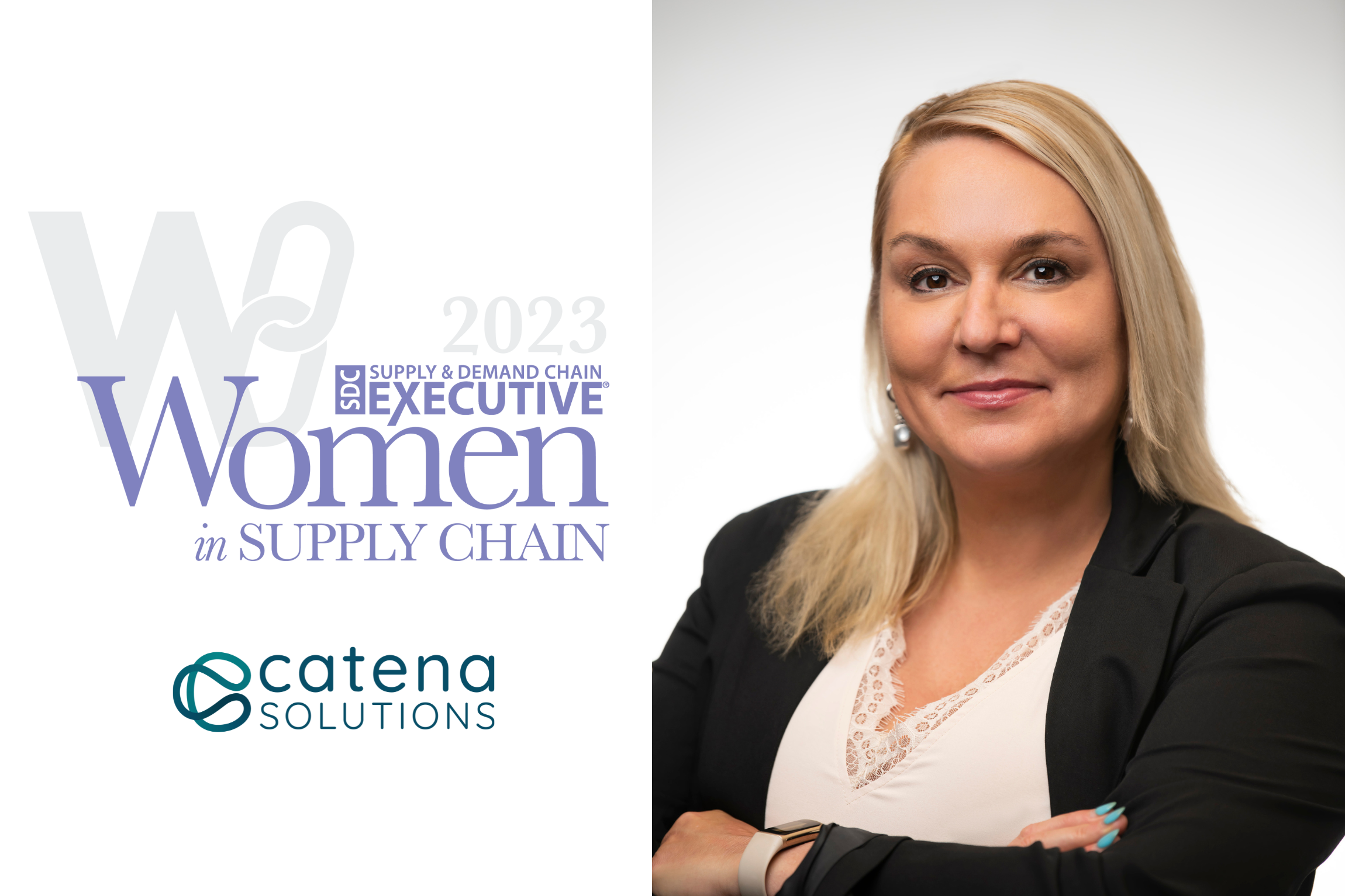 Jennifer D’Angelo Named 2023 Women in Supply Chain - Catena Solutions